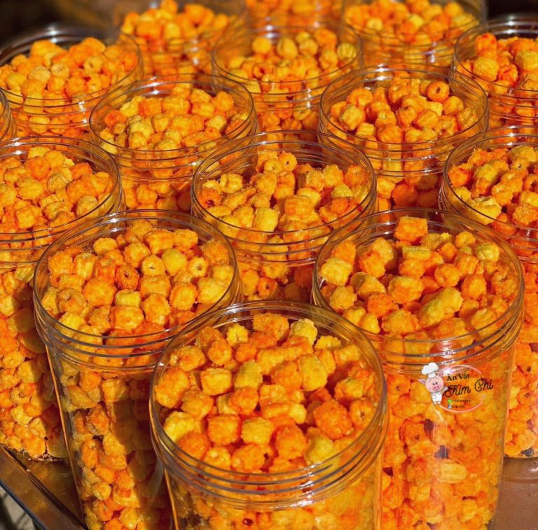 Nui sấy cay ngọt 500g - ĂN VẶT KIM CHI CZ- CHIBOO