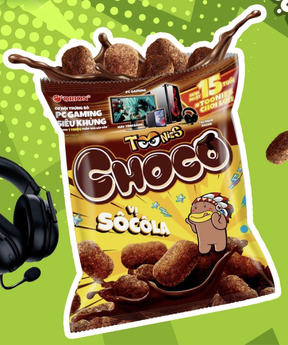 toonies vị choco - ĂN VẶT KIM CHI CZ- CHIBOO
