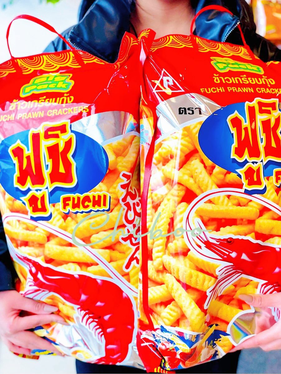 snack tôm khổng lồ fuchi 600g - ĂN VẶT KIM CHI CZ- CHIBOO