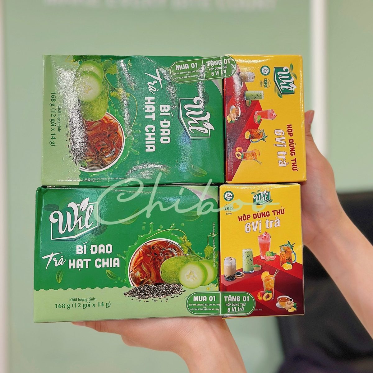 Wil trà bí đao hạt chia 320g - ĂN VẶT KIM CHI CZ- CHIBOO